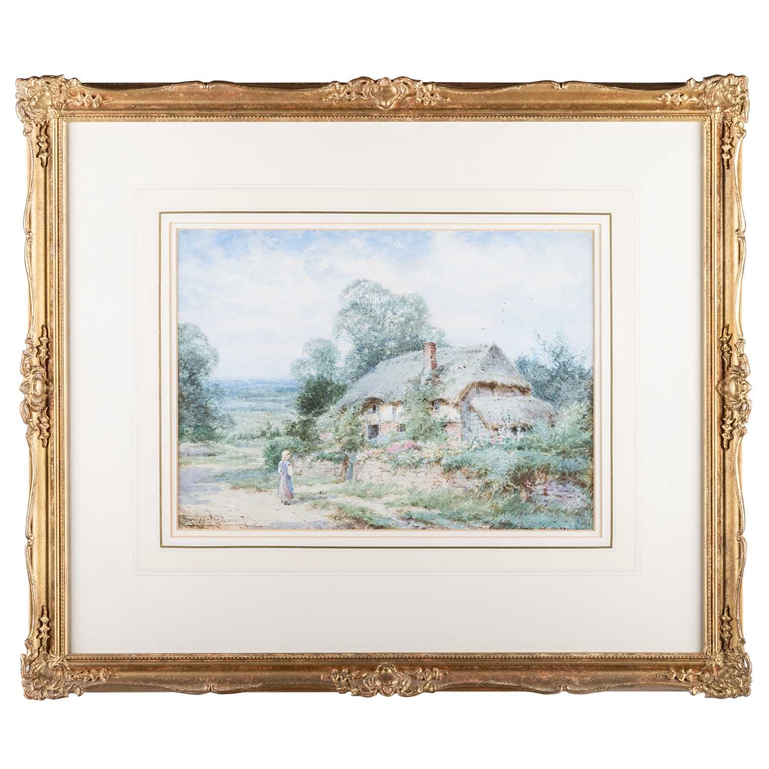 Henry John Sylvester Stannard | OUTSIDE THE COTTAGE | MutualArt