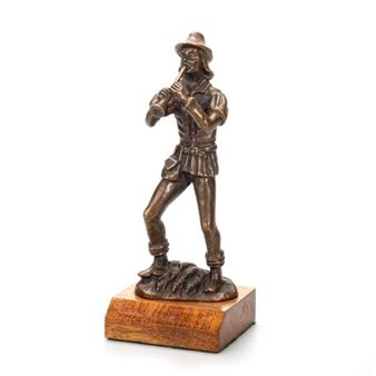 Bromsgrove Guild | A BRONZE FIGURE OF THE PIED PIPER | MutualArt