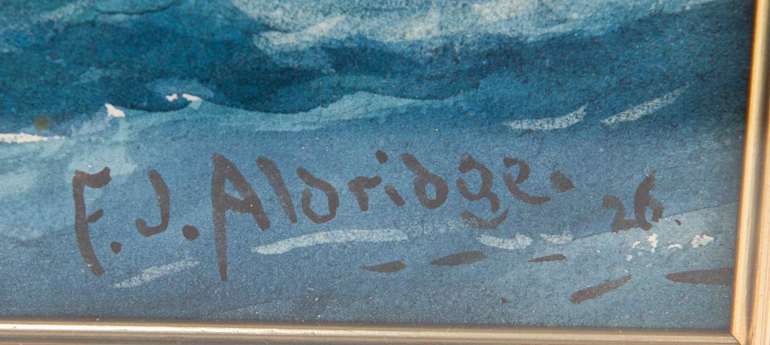 Frederick James Aldridge | SHIPPING OFF THE SOUTH COAST (1926) | MutualArt