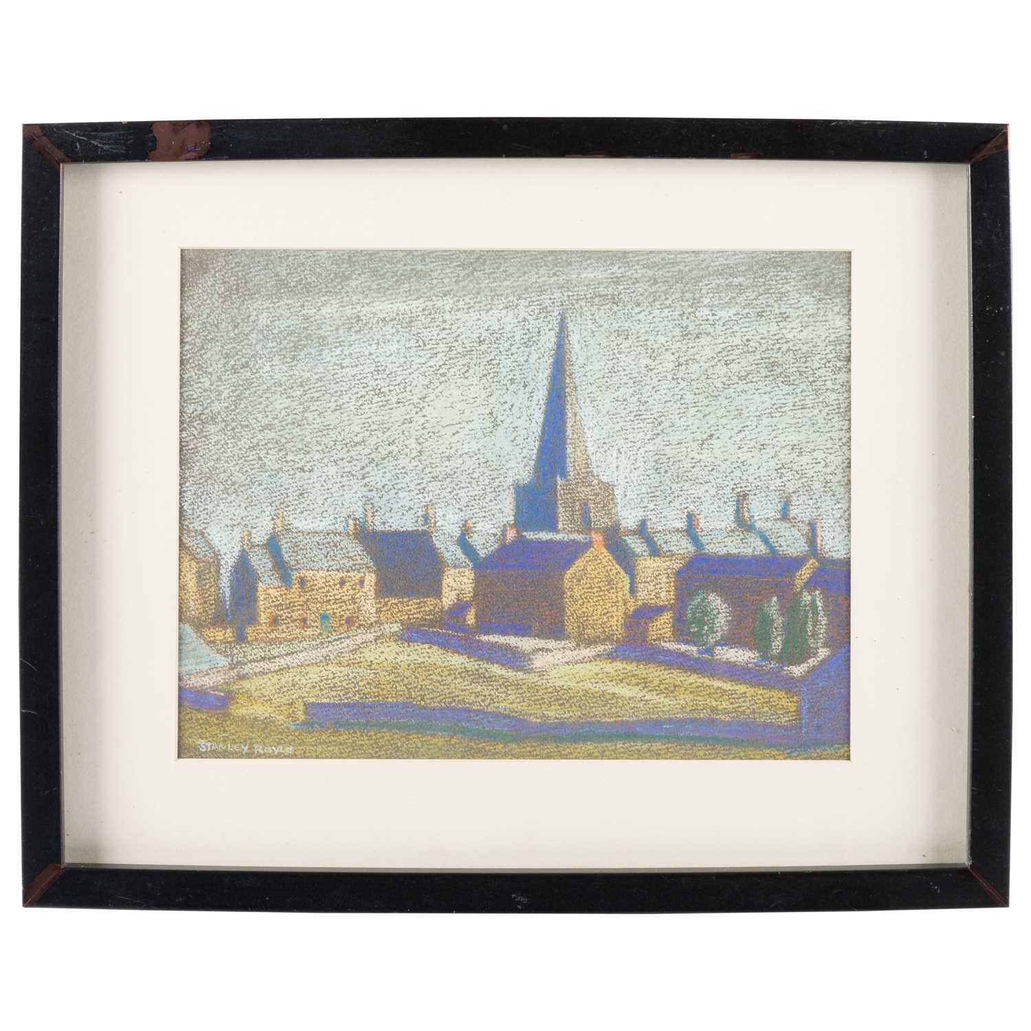 Stanley Royle | TOWN VIEW WITH CHURCH | MutualArt