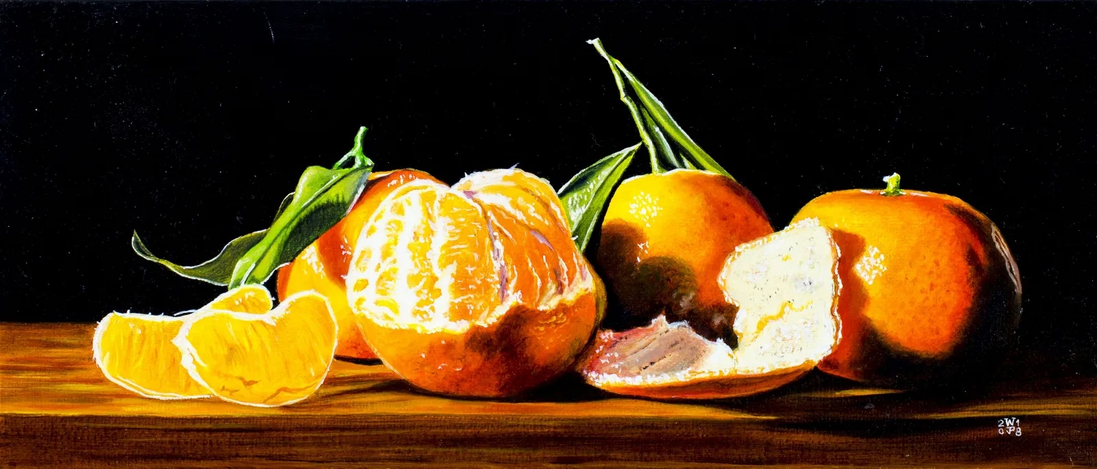 Jean Pierre Walter | Still Life - Panoramic Clementines (2018) | MutualArt