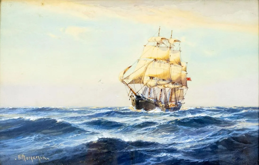 Robert McGregor | Sail Ship | MutualArt