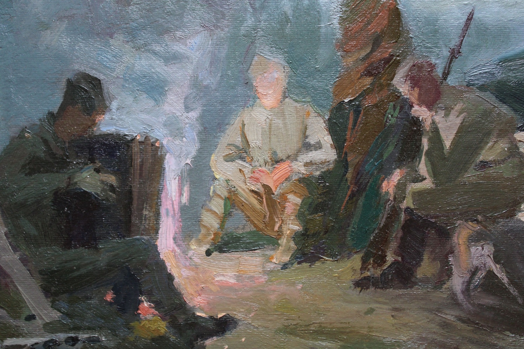 Alexey Kotlyarov | Soldiers' rest | MutualArt