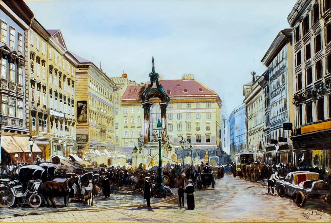 Ron Balaban | European Cityscape | MutualArt