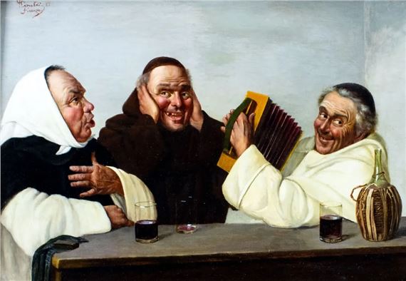 Claudio Rinaldi | Merrymaking (1889) | MutualArt