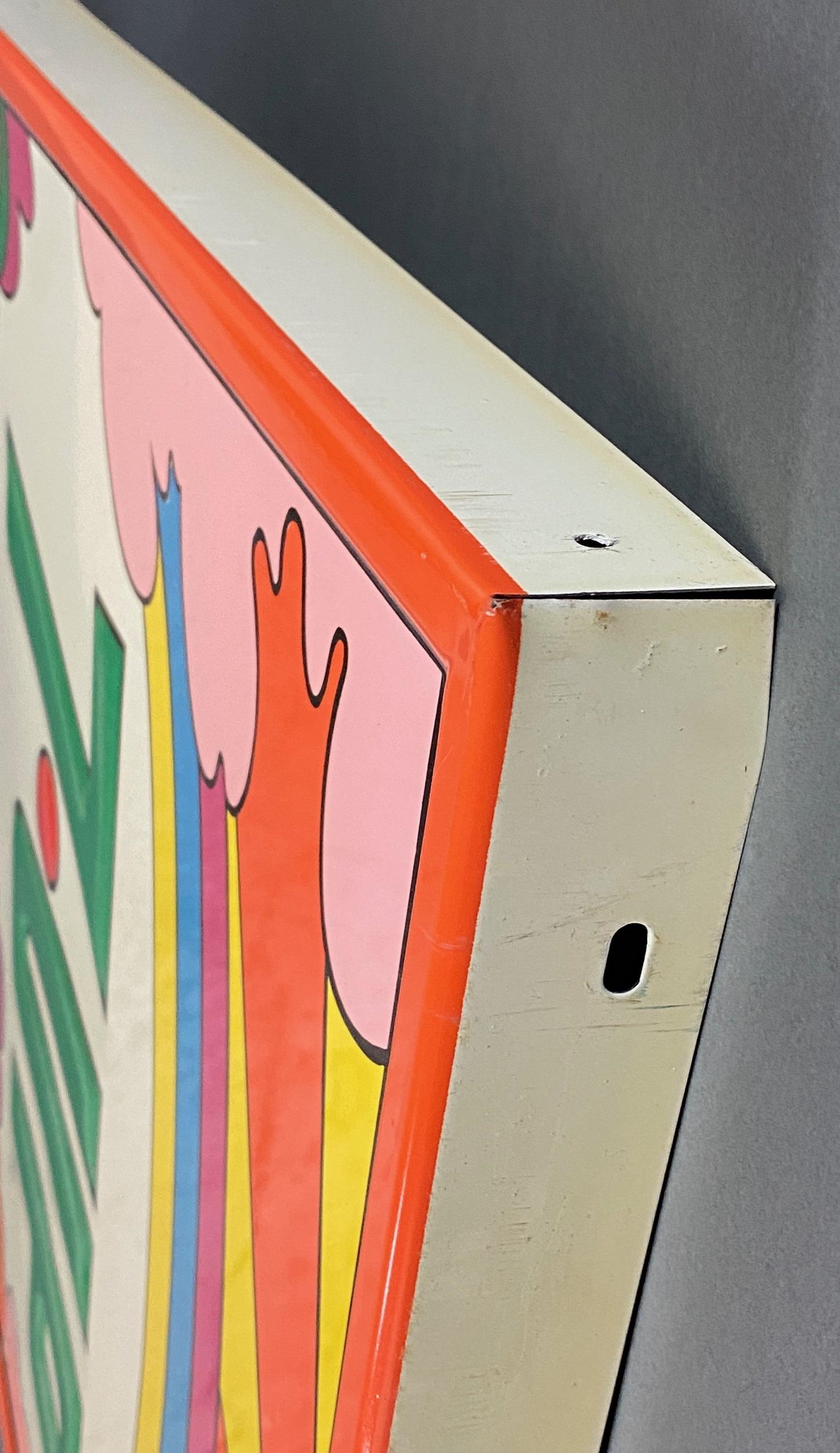 Peter Max | 7UP Metal Advertising Sign | MutualArt