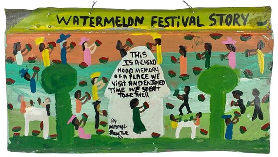 Mary Louise Proctor | Watermelon Festival Story | MutualArt