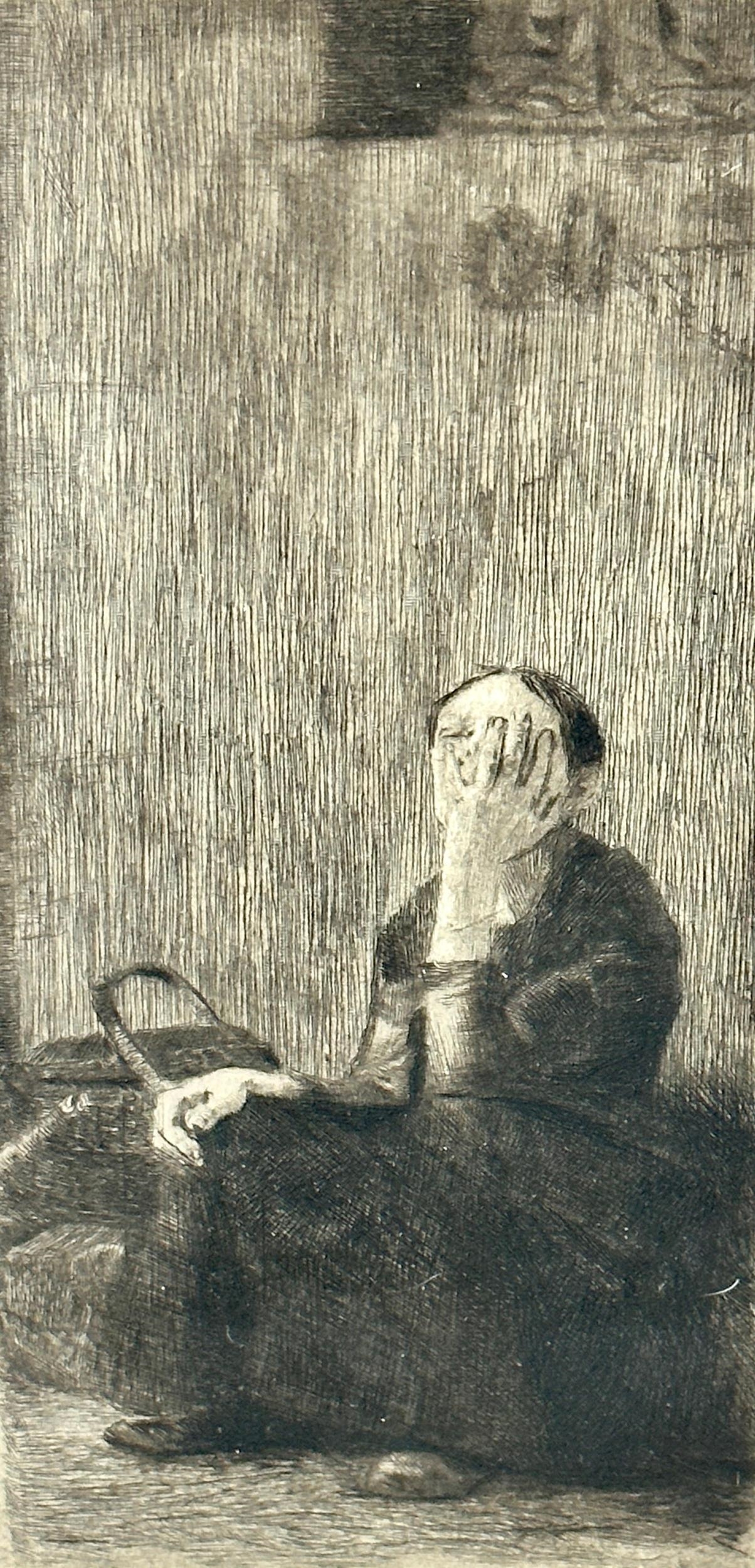 Käthe Kollwitz | At The Church Wall | MutualArt