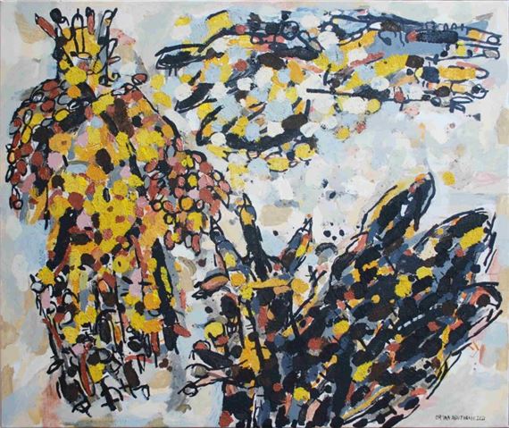 Abu Turabe Orwa | from the Golden Dog series (2021) | MutualArt