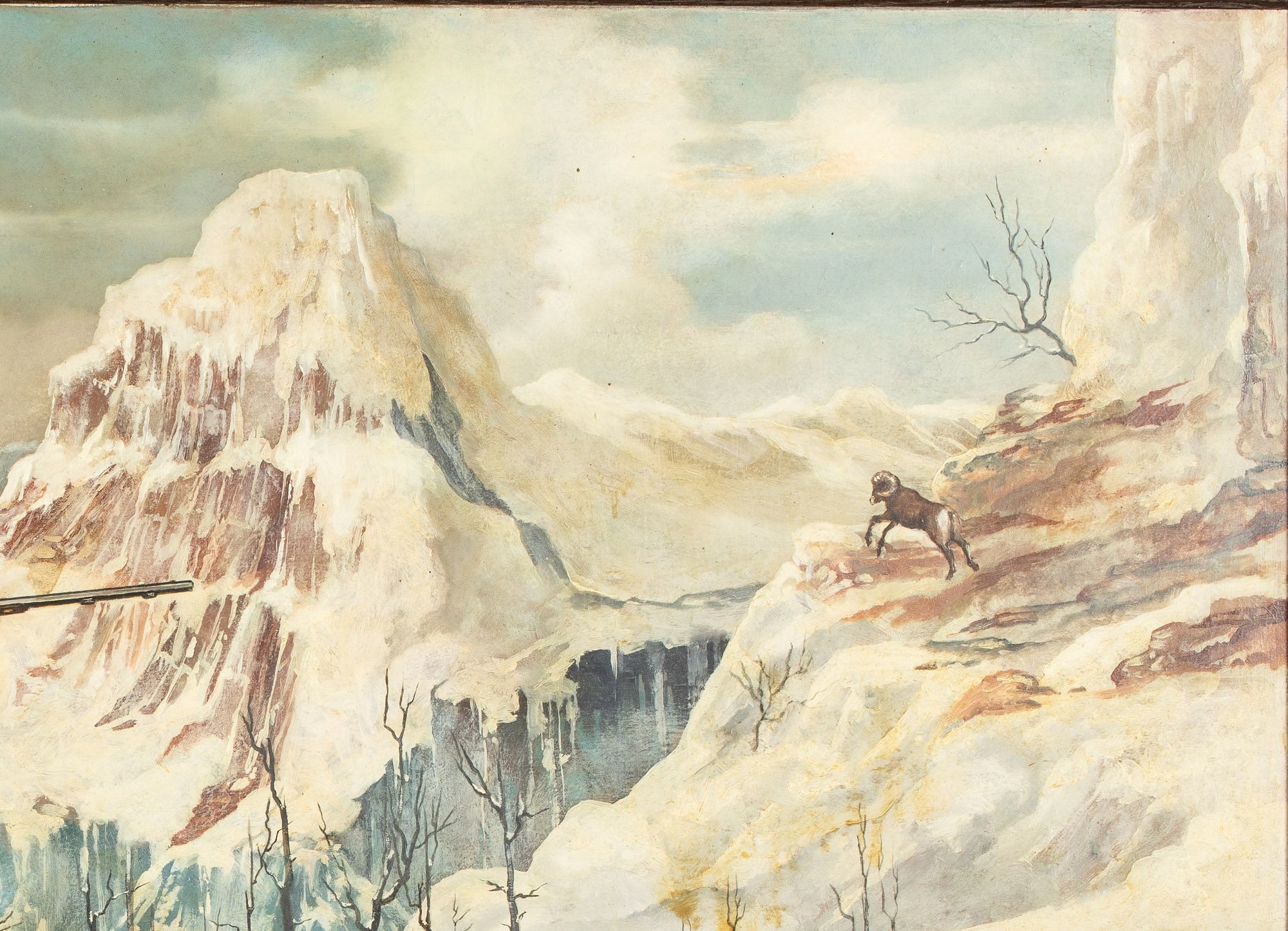 Dean Chapman | Western Winter Hunting Scene | MutualArt