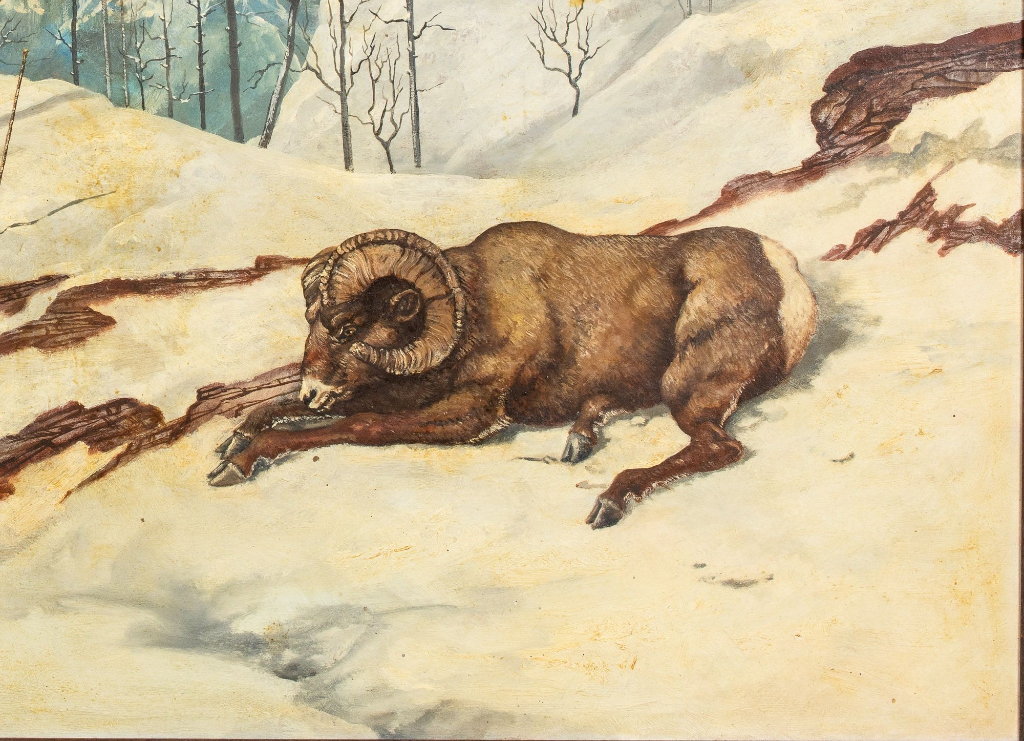 Dean Chapman | Western Winter Hunting Scene | MutualArt