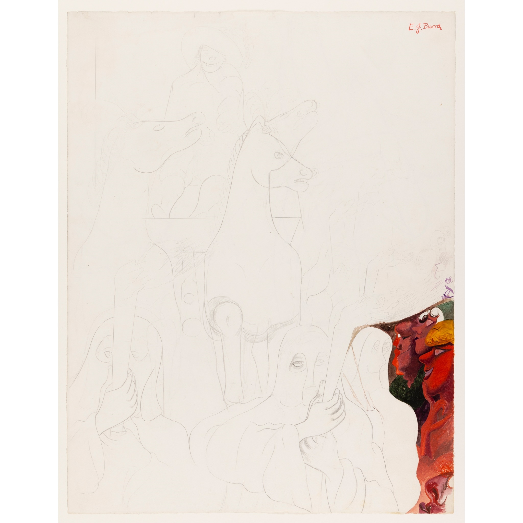 Edward Burra | Windermere (1973) | MutualArt