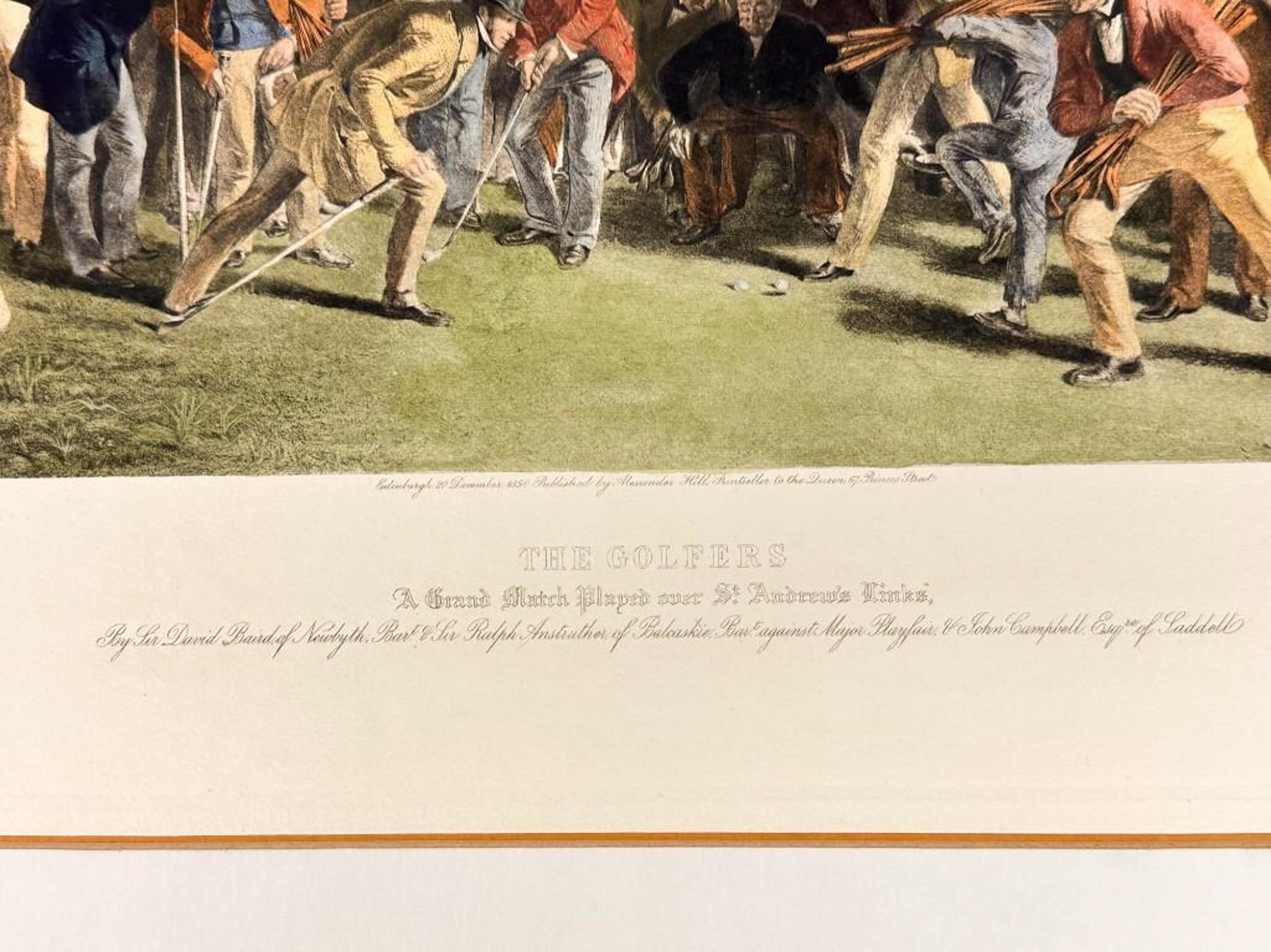 Charles Lees | The Golfers (1850) | MutualArt