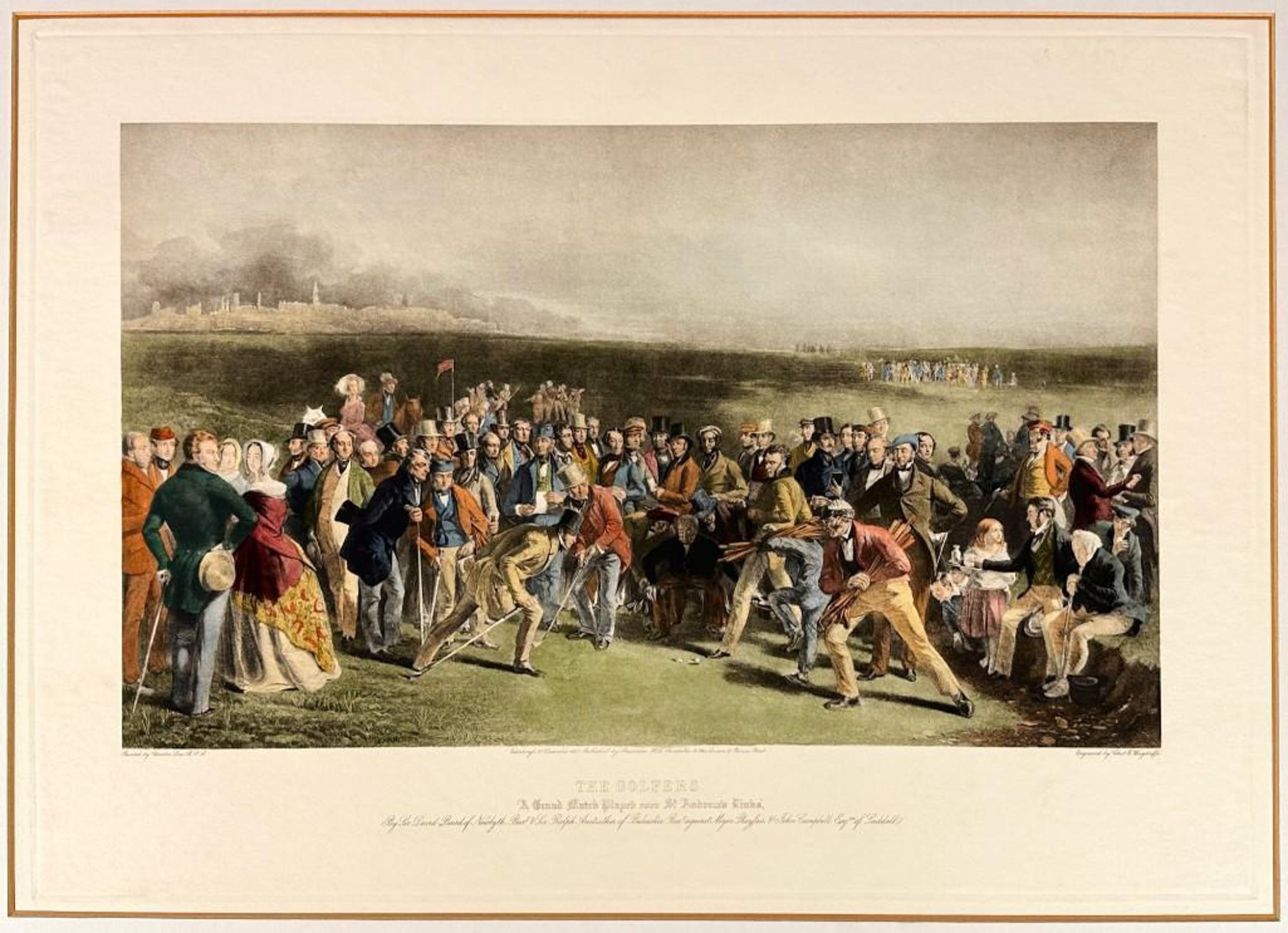 Charles Lees | The Golfers (1850) | MutualArt