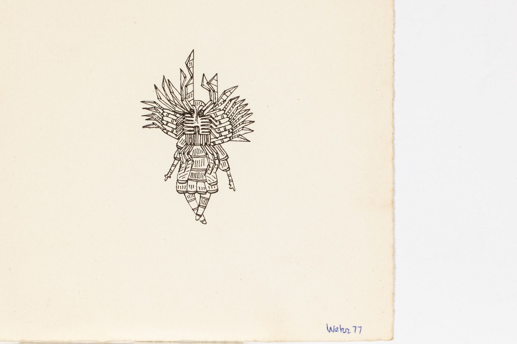 Wesley Wehr | 3 Drawings (1977) | MutualArt