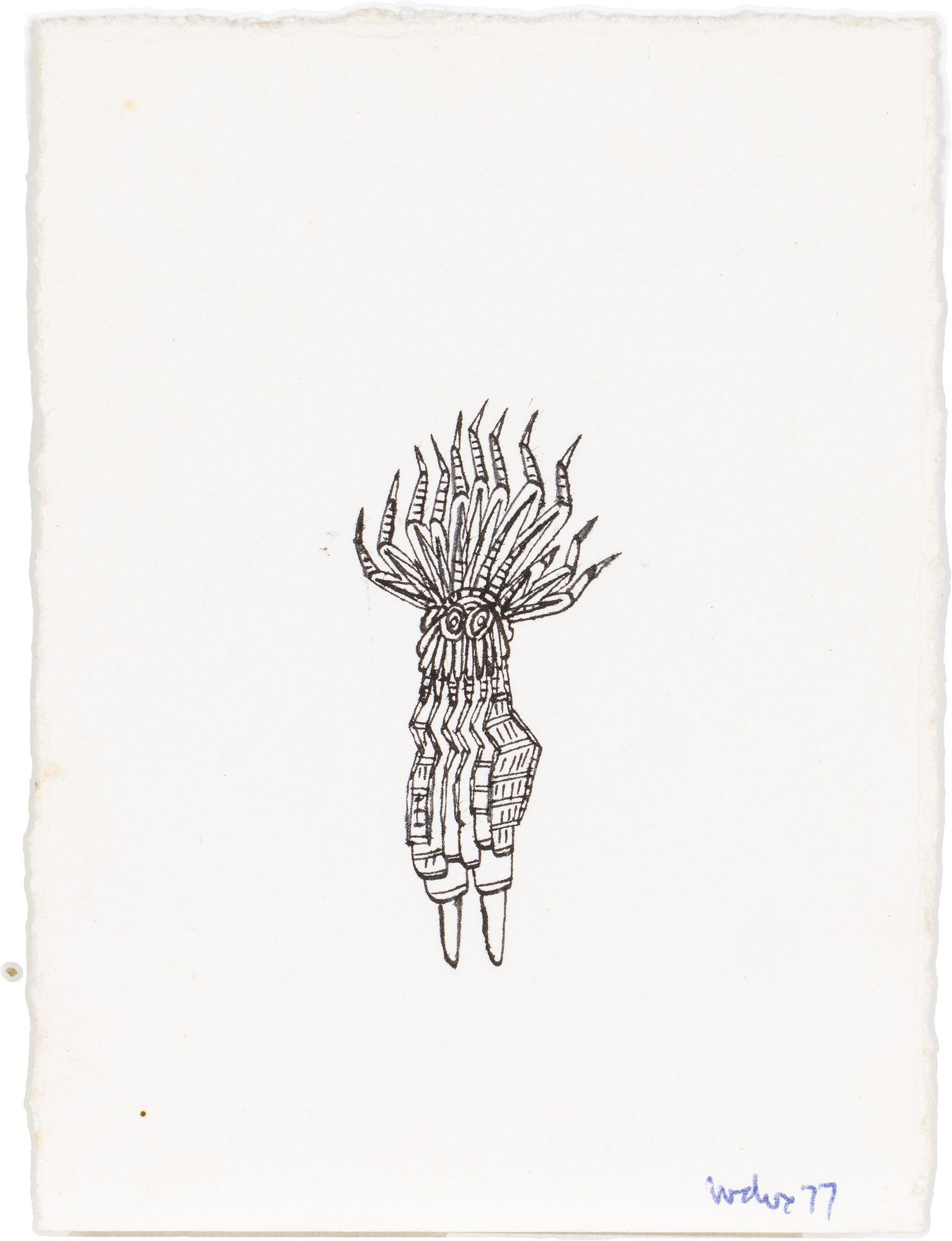 Wesley Wehr | 3 Drawings (1977) | MutualArt