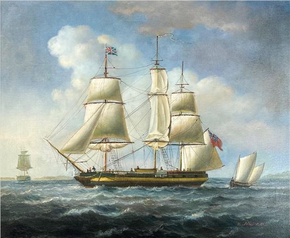 E. Nielsen | Nautical Ship | MutualArt
