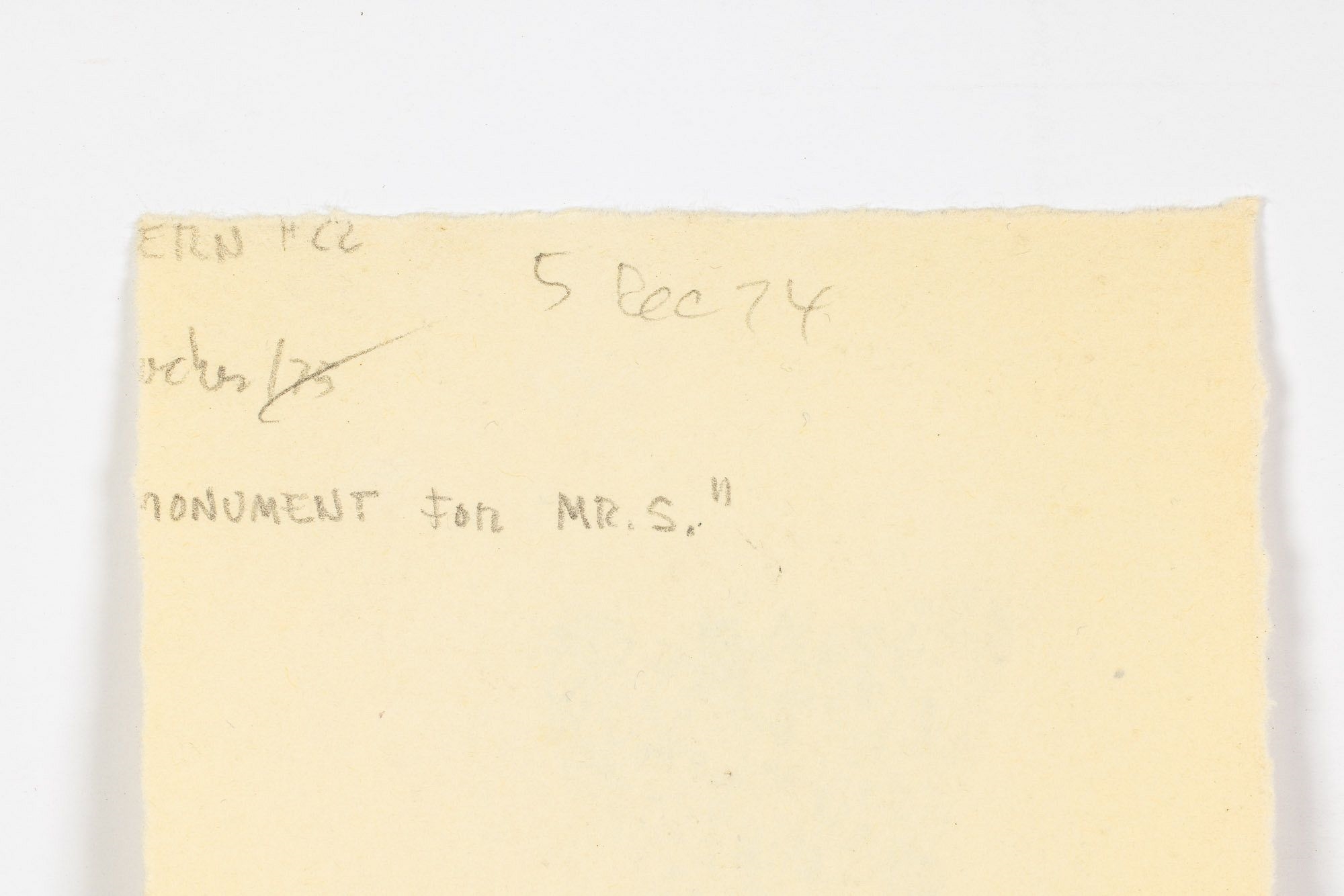 Wesley Wehr | 2 Drawings (1973) | MutualArt