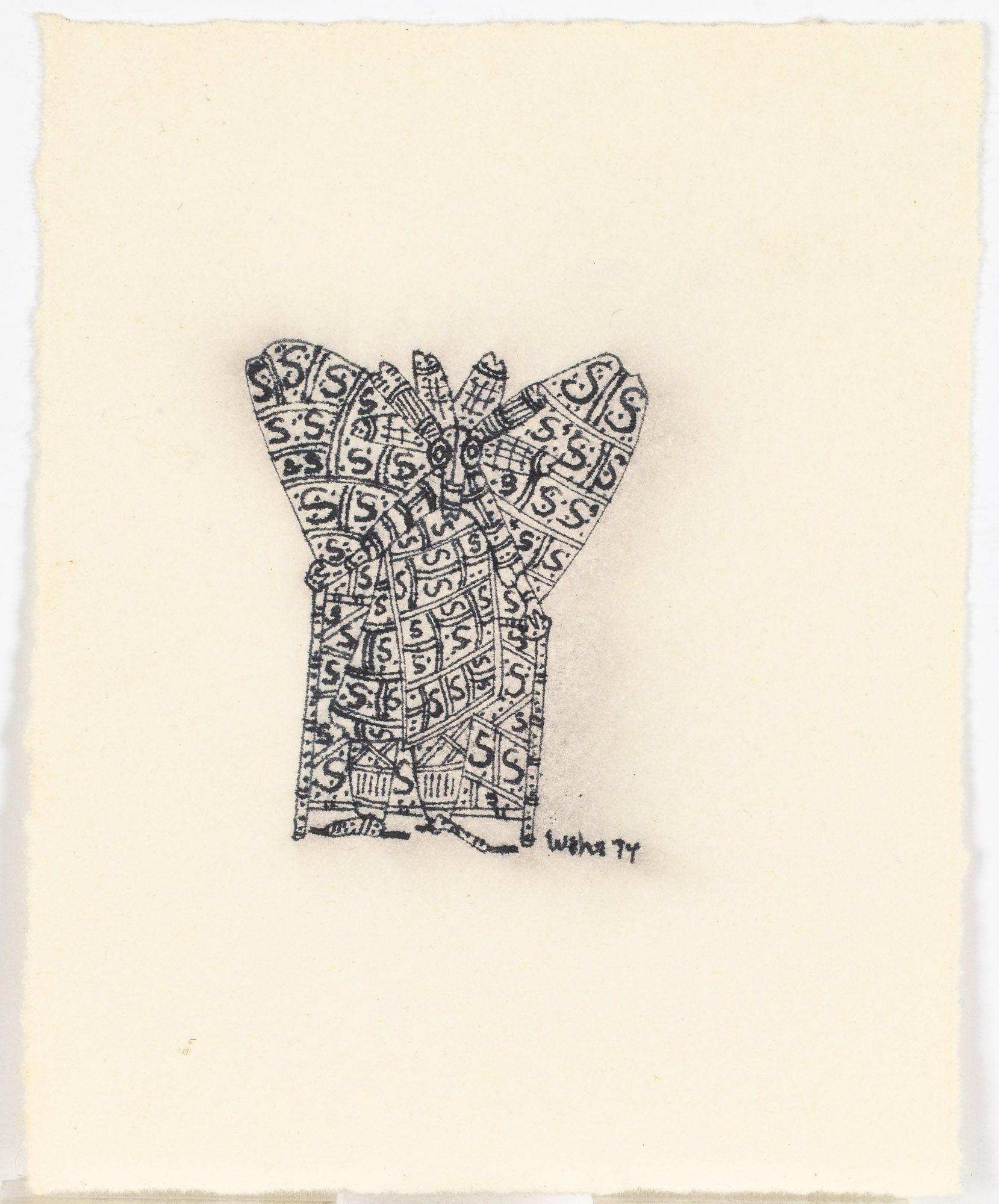 Wesley Wehr | 2 Drawings (1973) | MutualArt