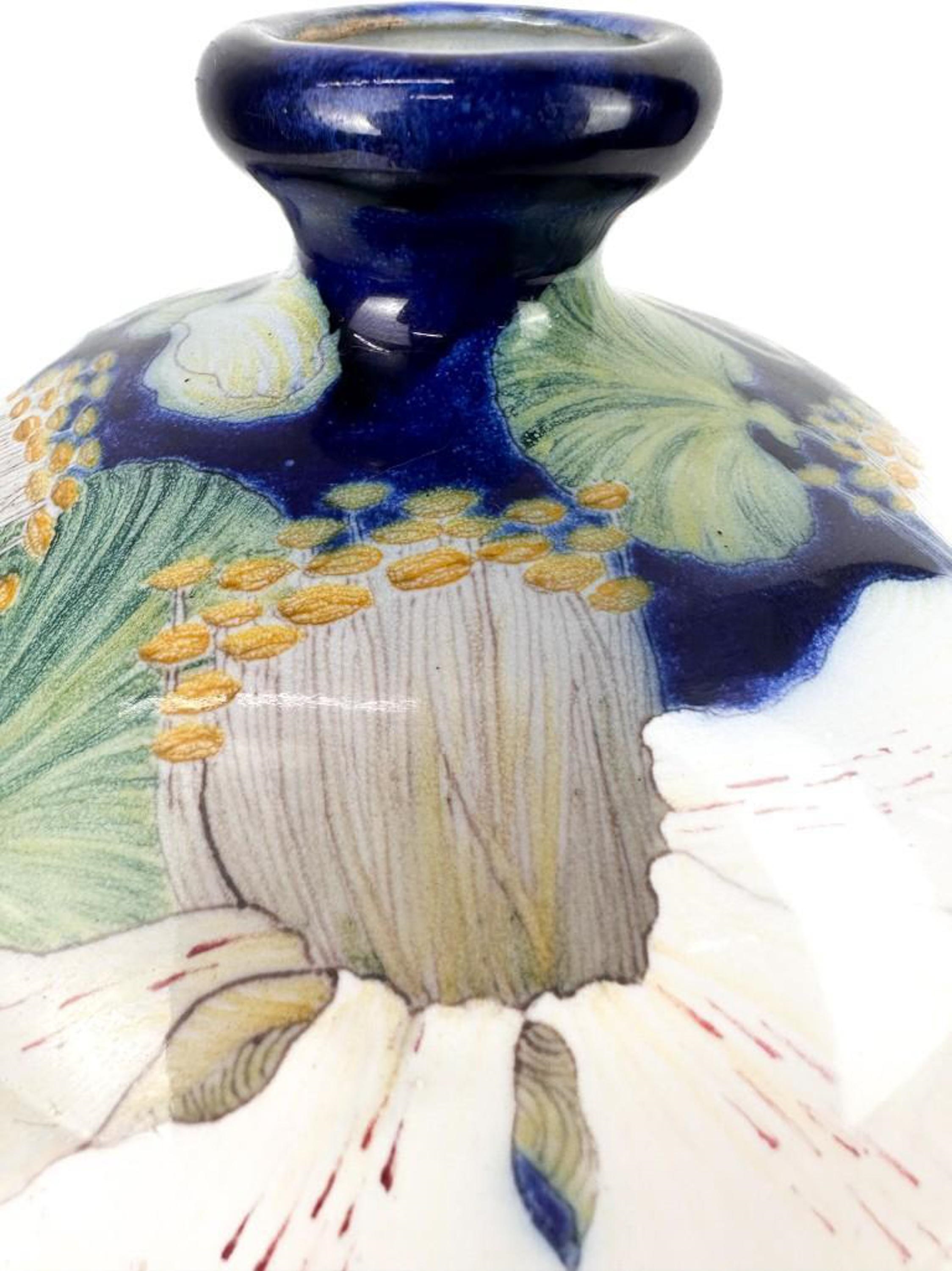Galileo Chini | Vase With Passion Flowers | MutualArt