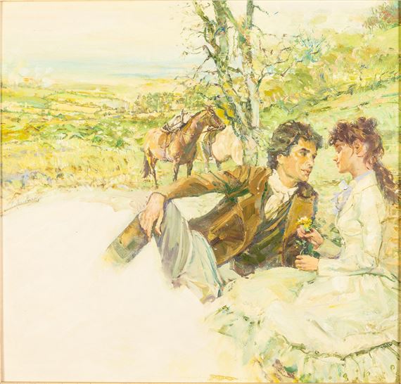 Bernard D'Andrea | Illustration for Seven for a Secret | MutualArt