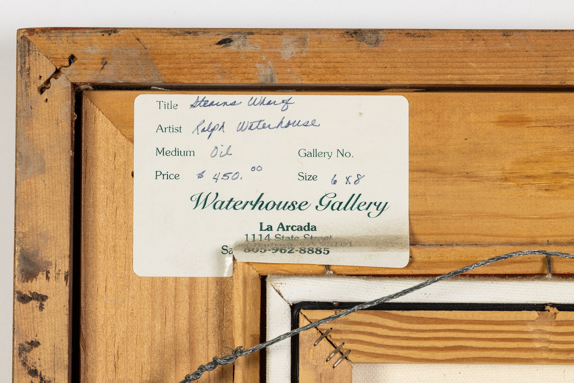 Ralph Waterhouse | Stearn's Warf Santa Barbara (Winter 1993/94) | MutualArt