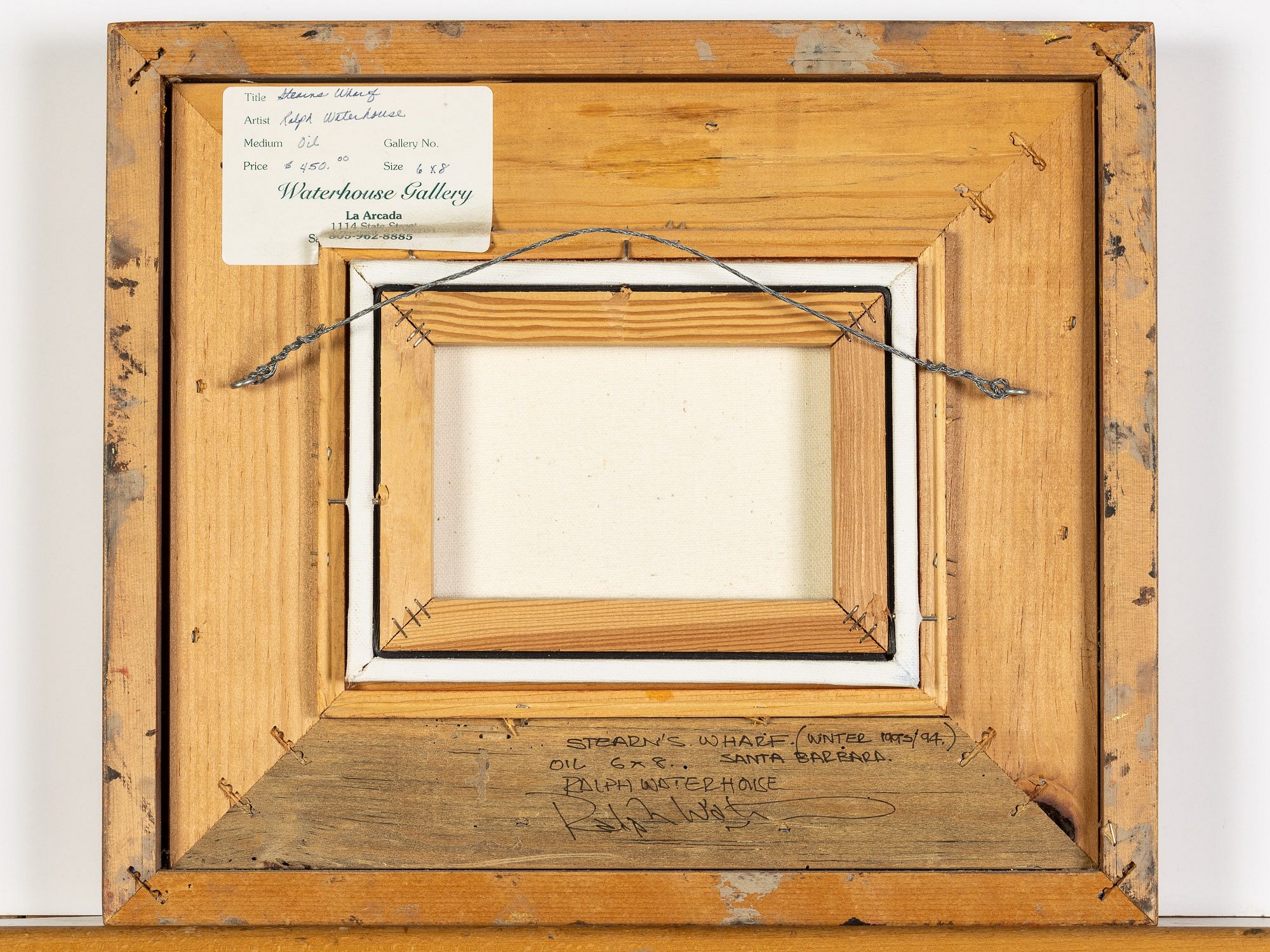 Ralph Waterhouse | Stearn's Warf Santa Barbara (Winter 1993/94) | MutualArt