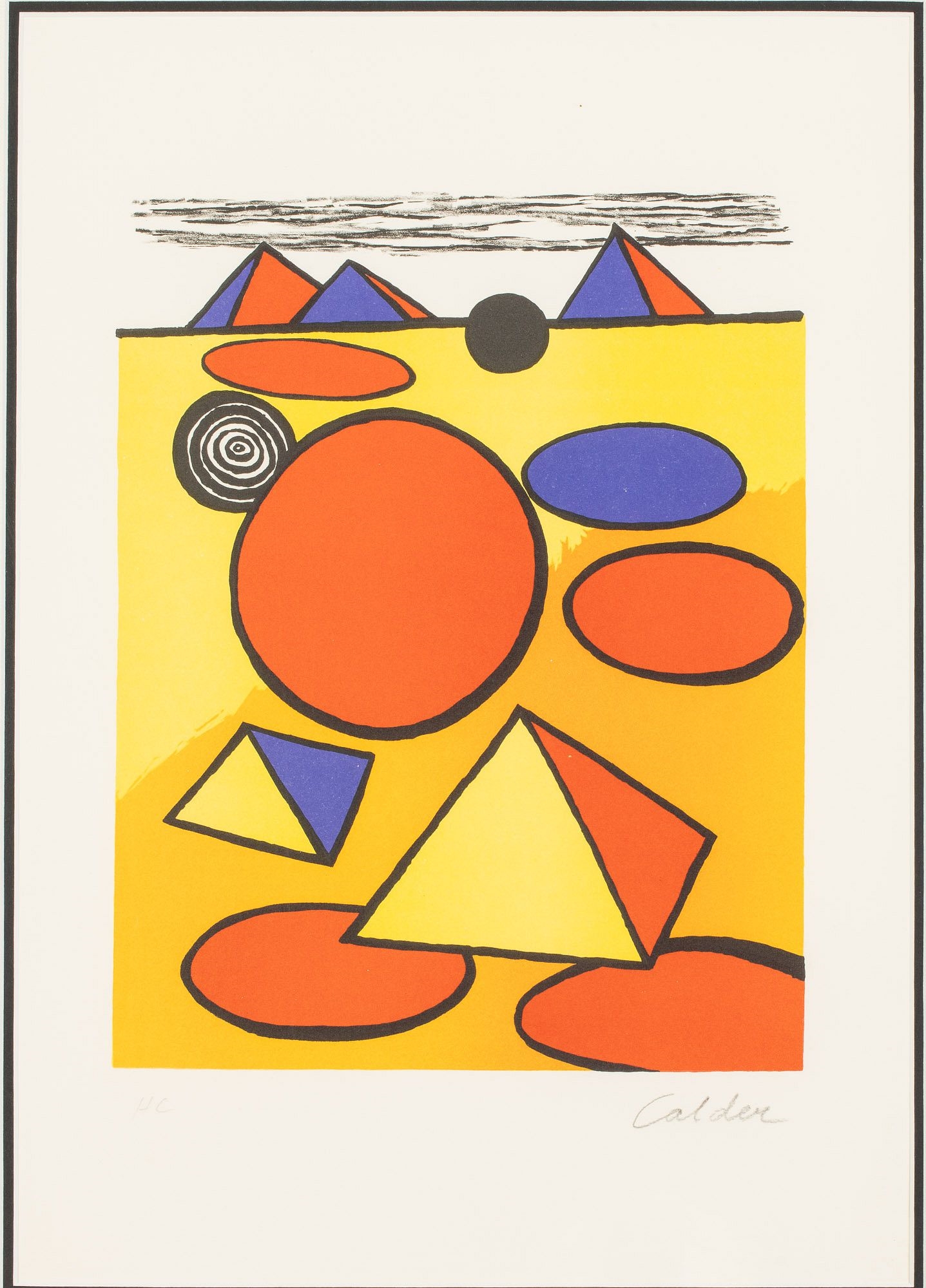 Alexander Calder | SPHERICAL TRIANGLE (MAQUETTE) | MutualArt