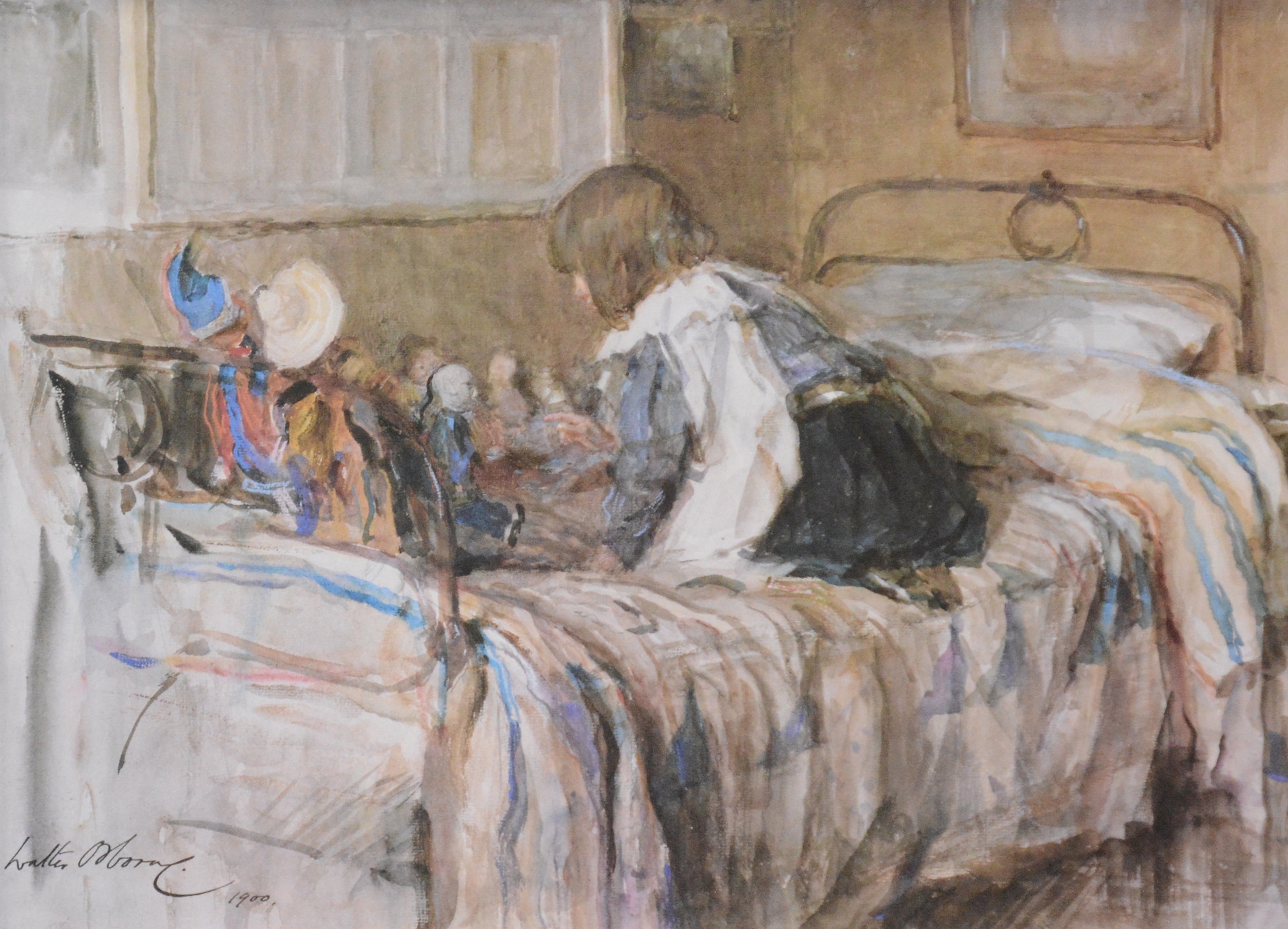 Walter Frederick Osborne | The Dolls' School | MutualArt