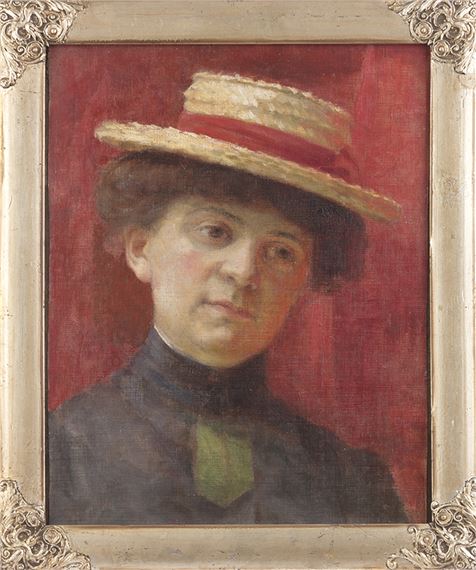 Jan Preisler | Portrait-95 (1894 - 1895) | MutualArt