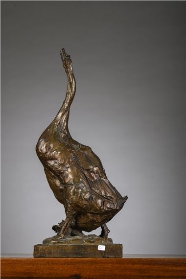 Albéric‏ Collin | standing goose | MutualArt