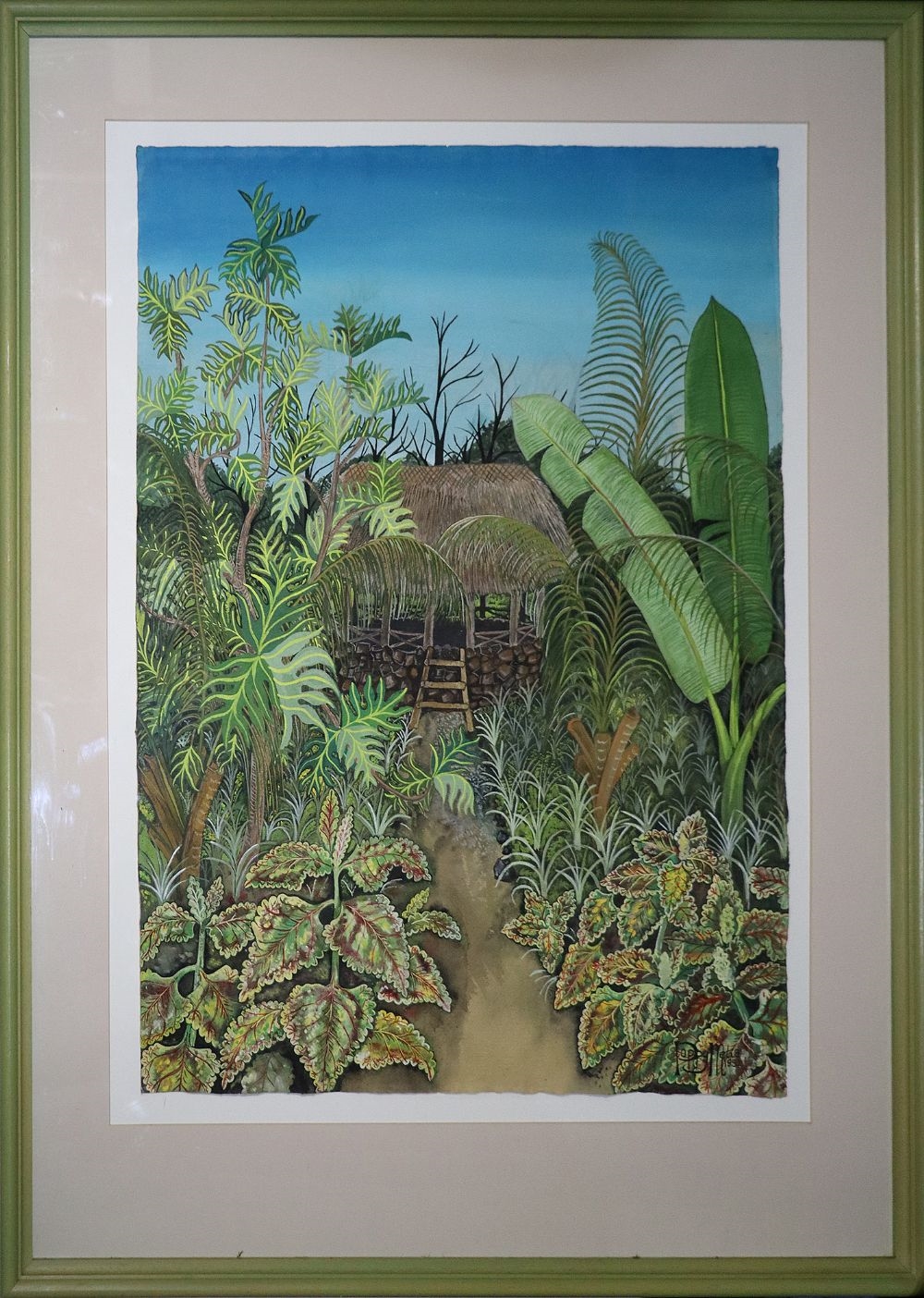 Poppy Melia | HUT IN THE SOUTH ISLAND SEAS (1990) | MutualArt