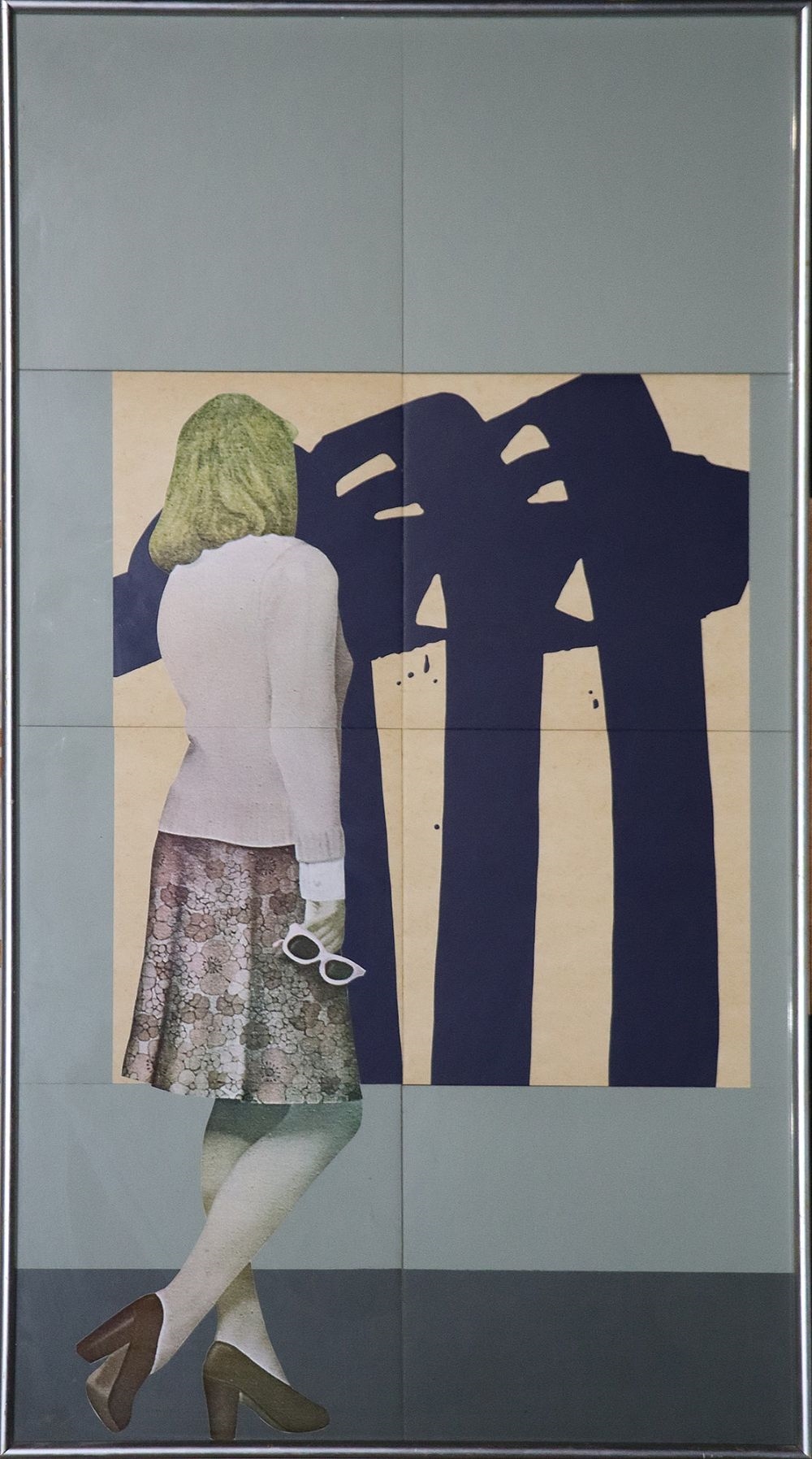 Robert Ballagh | WOMAN AND PIERRE SOULAGES | MutualArt
