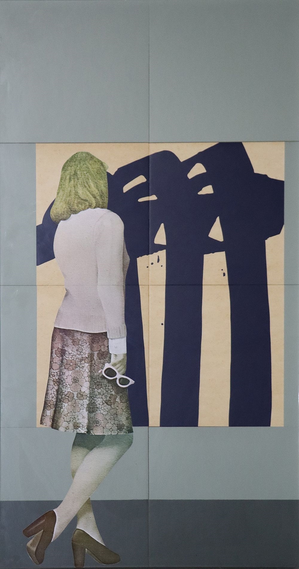 Robert Ballagh | WOMAN AND PIERRE SOULAGES | MutualArt
