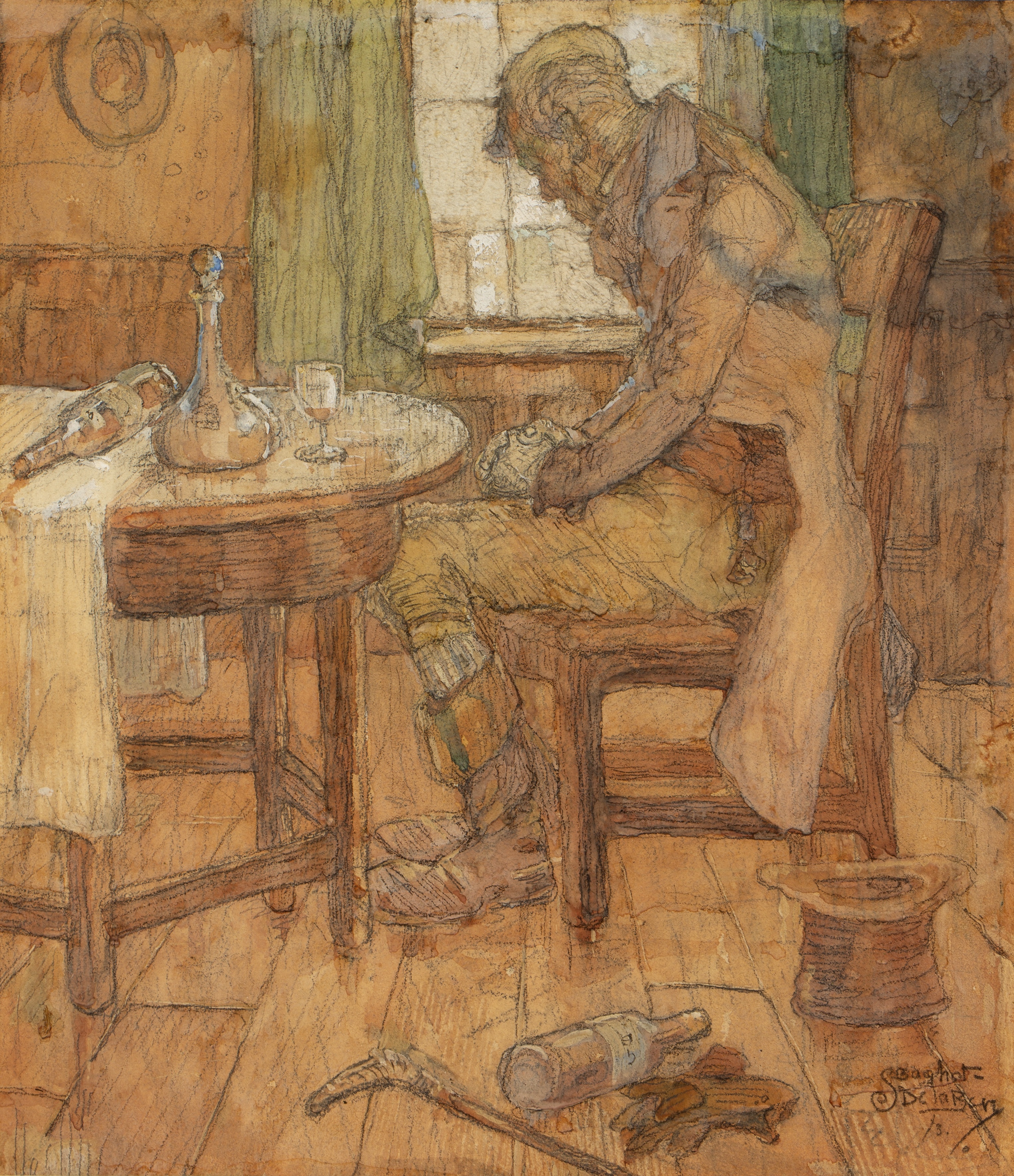 Stephen Baghot de la Bere | One Drink too Many | MutualArt