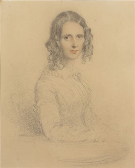 George Frederick Watts | Portrait of Emma Elizabeth Brandling, later ...