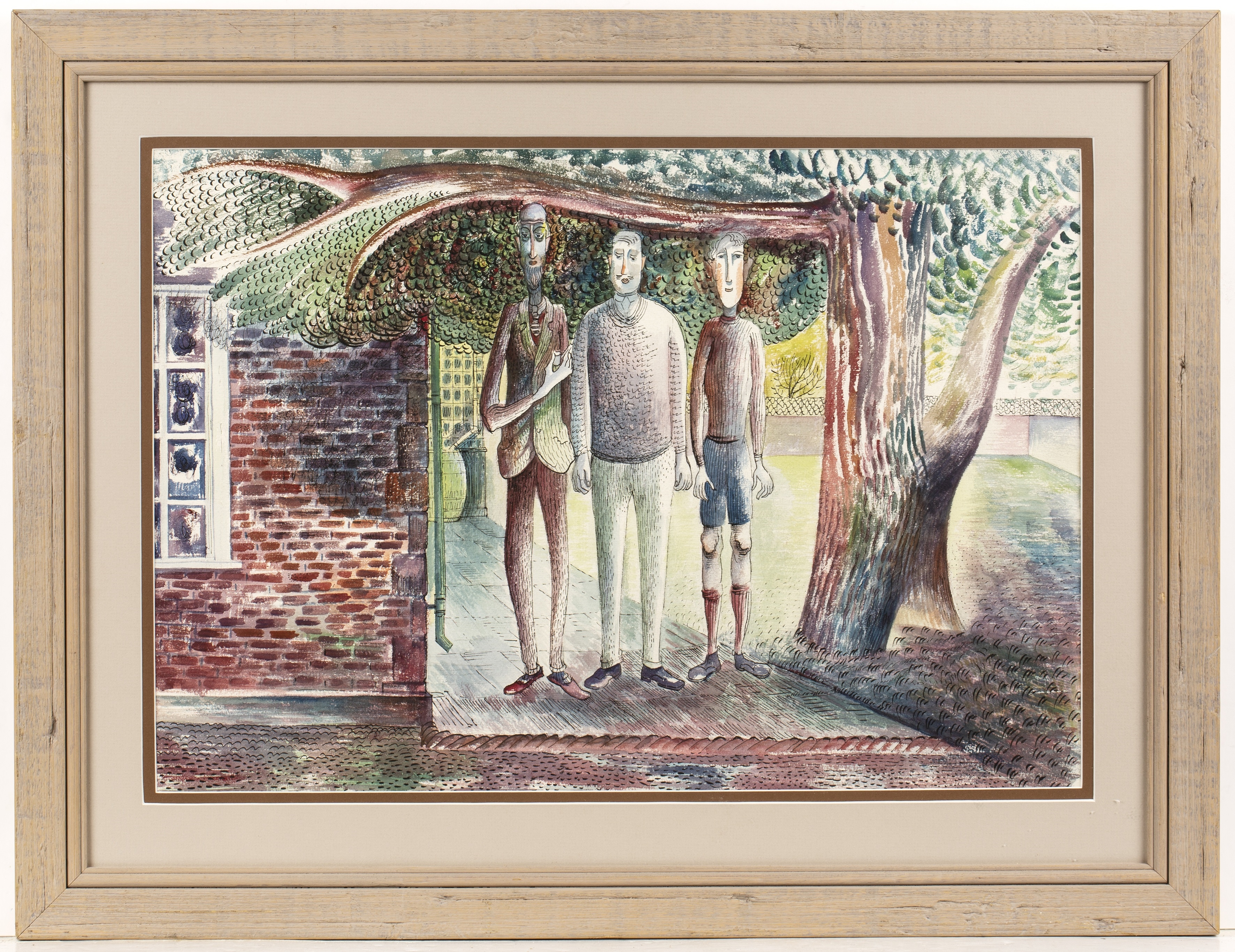 Harold Herbert Shelton | Three Generations | MutualArt