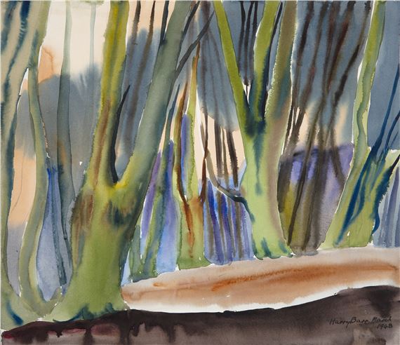 Harry Barr | Woodland study (1948) | MutualArt
