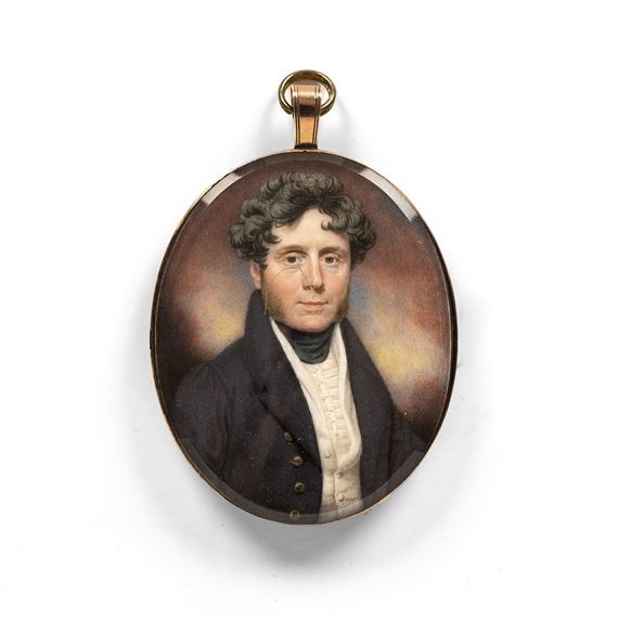 Peter Paillou | Portrait of a gentleman (1832) | MutualArt