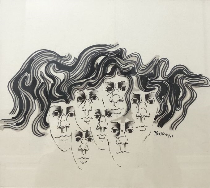 Alain Rousseau | Portraits | MutualArt