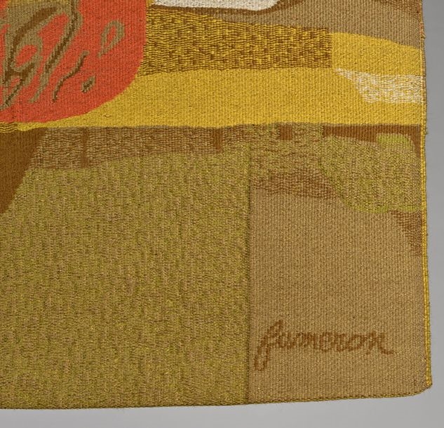 René Fumeron | Tapisserie en laine tissée Aubusson | MutualArt