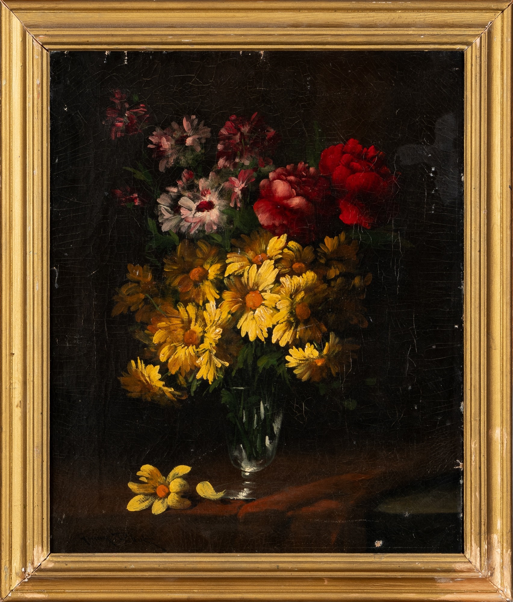Germain Théodore Ribot | Flower still life | MutualArt