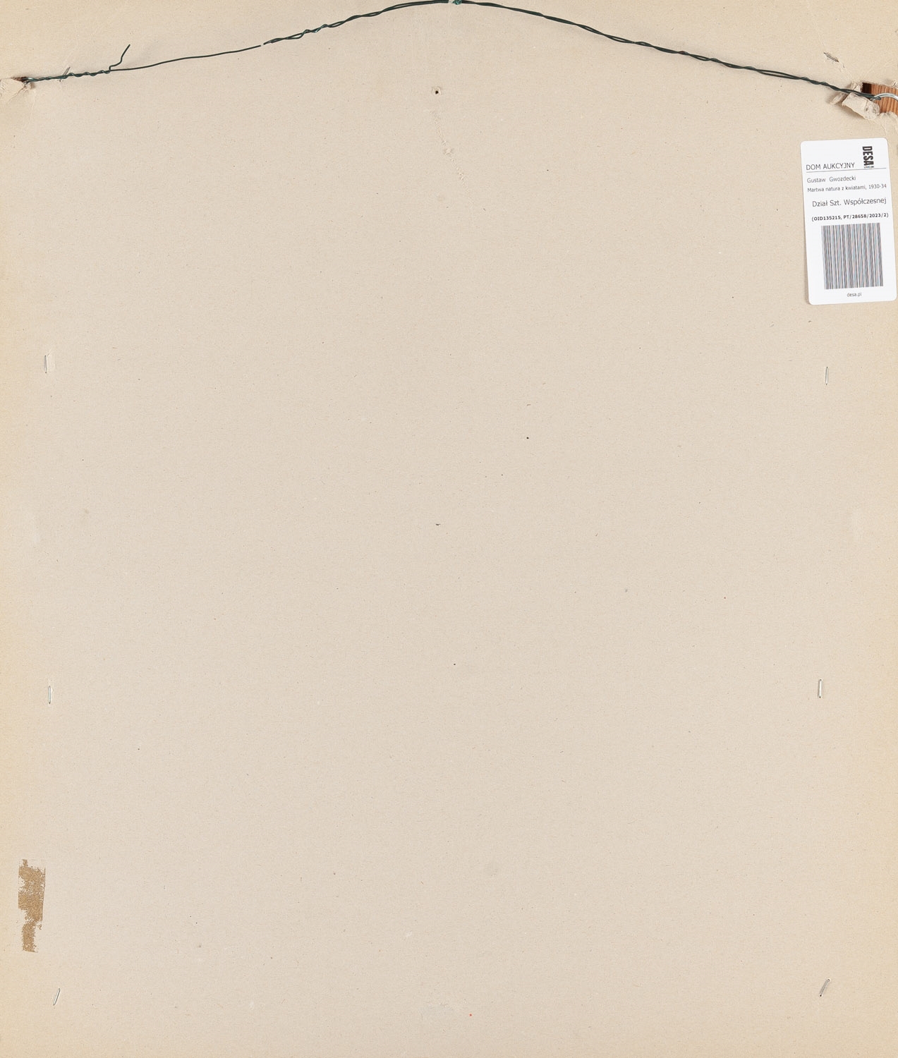 Gustaw Gwozdecki | Still life with a bouquet of flowers (1930 - 1934 ...