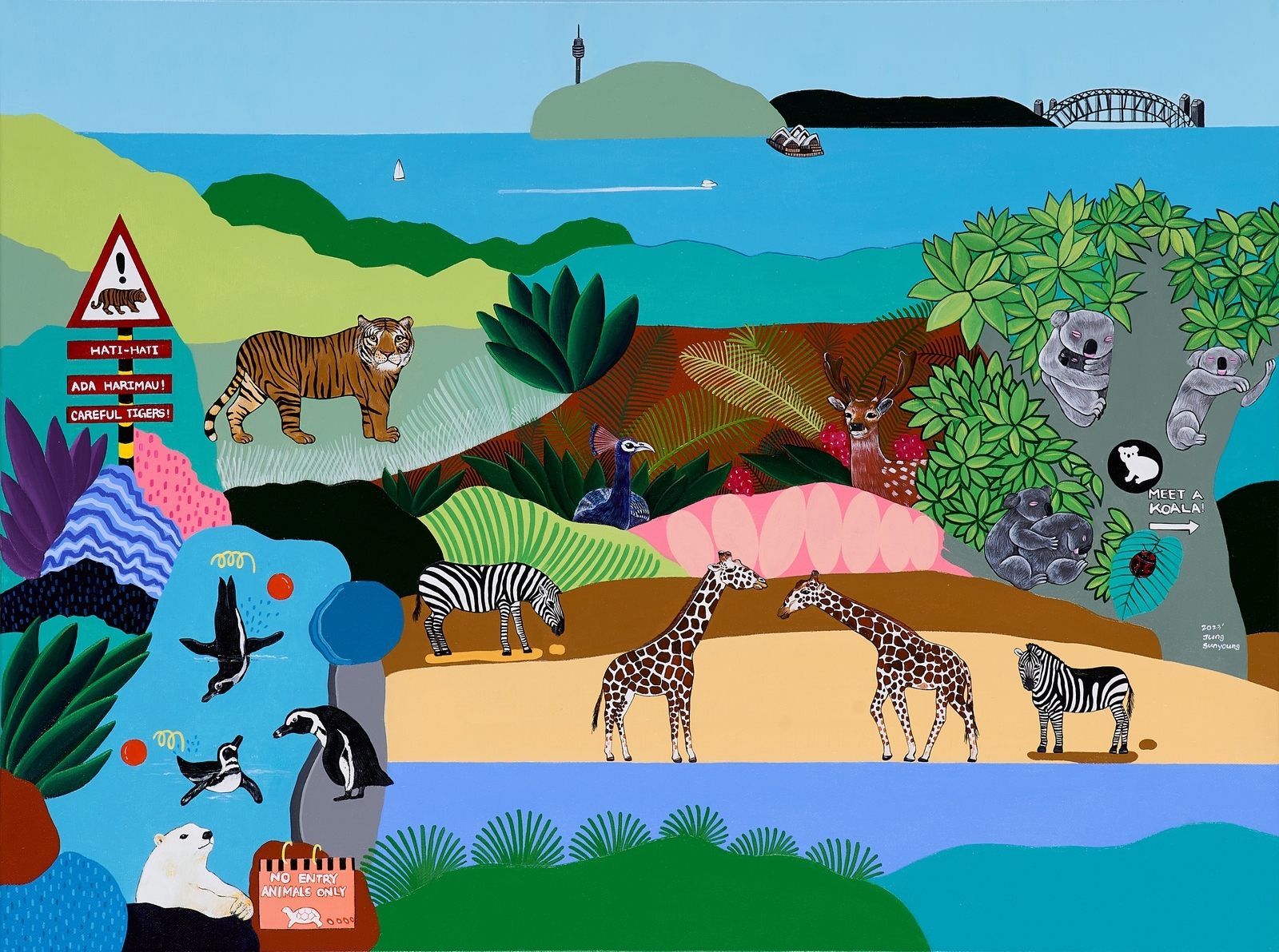 Jung Sunyoung | The Zoo (Taronga Zoo Sydney) (2023) | MutualArt