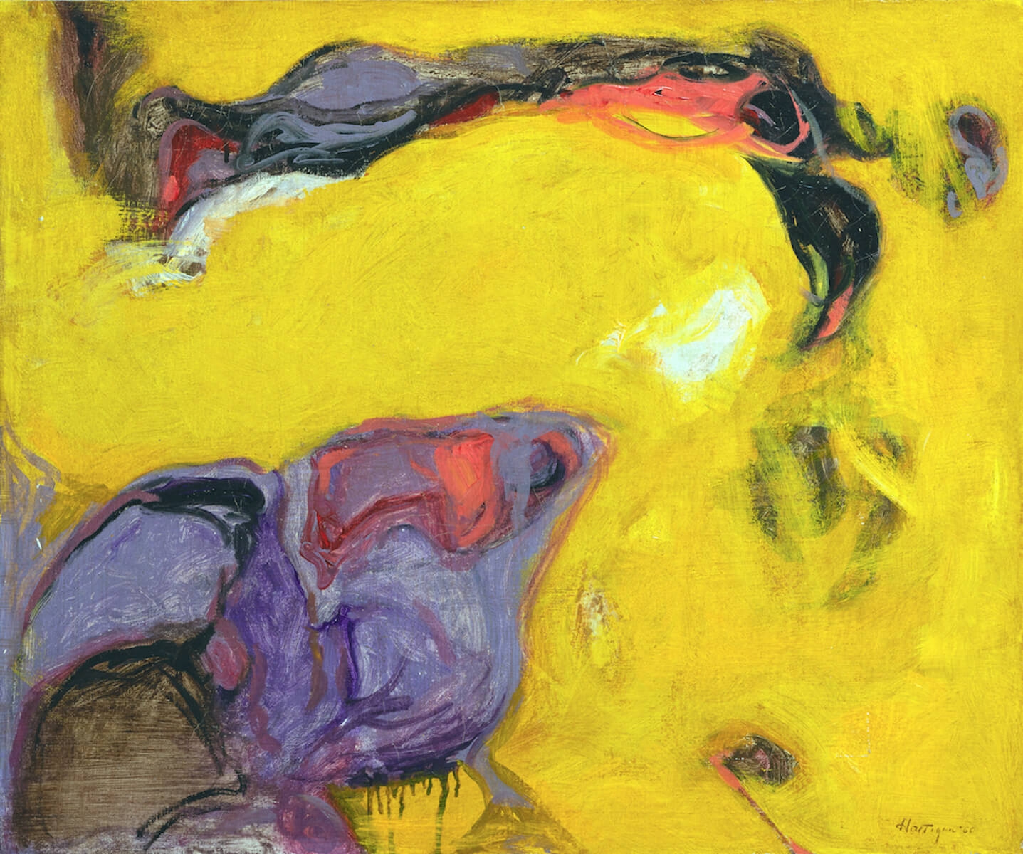 Grace Hartigan | UNTITLED (1959) | MutualArt