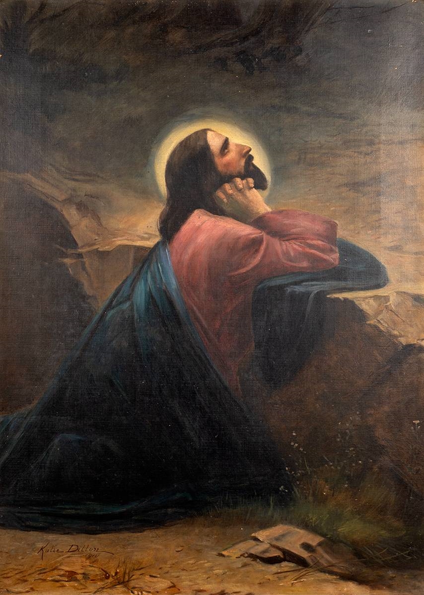 Katie Dillon | THE AGONY IN THE GARDEN, 1910 (1910) | MutualArt