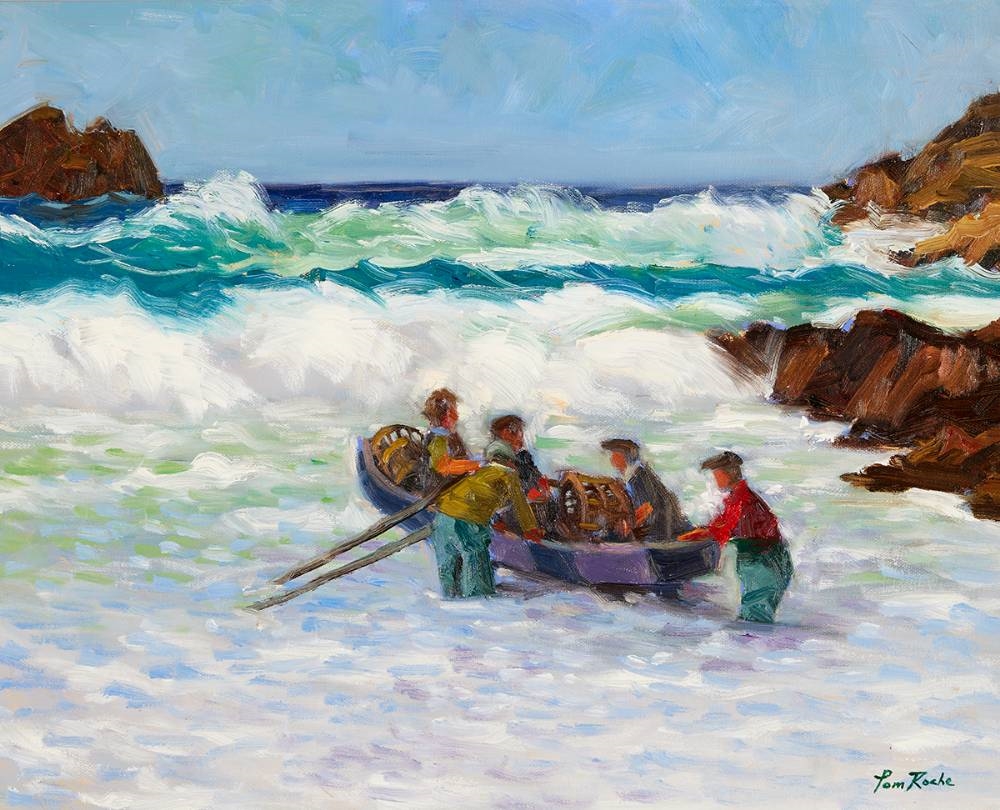 Tom Roche | LOBSTER FISHERMEN | MutualArt