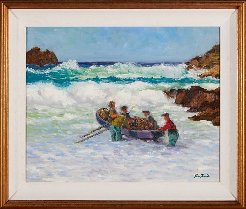 Tom Roche | LOBSTER FISHERMEN | MutualArt