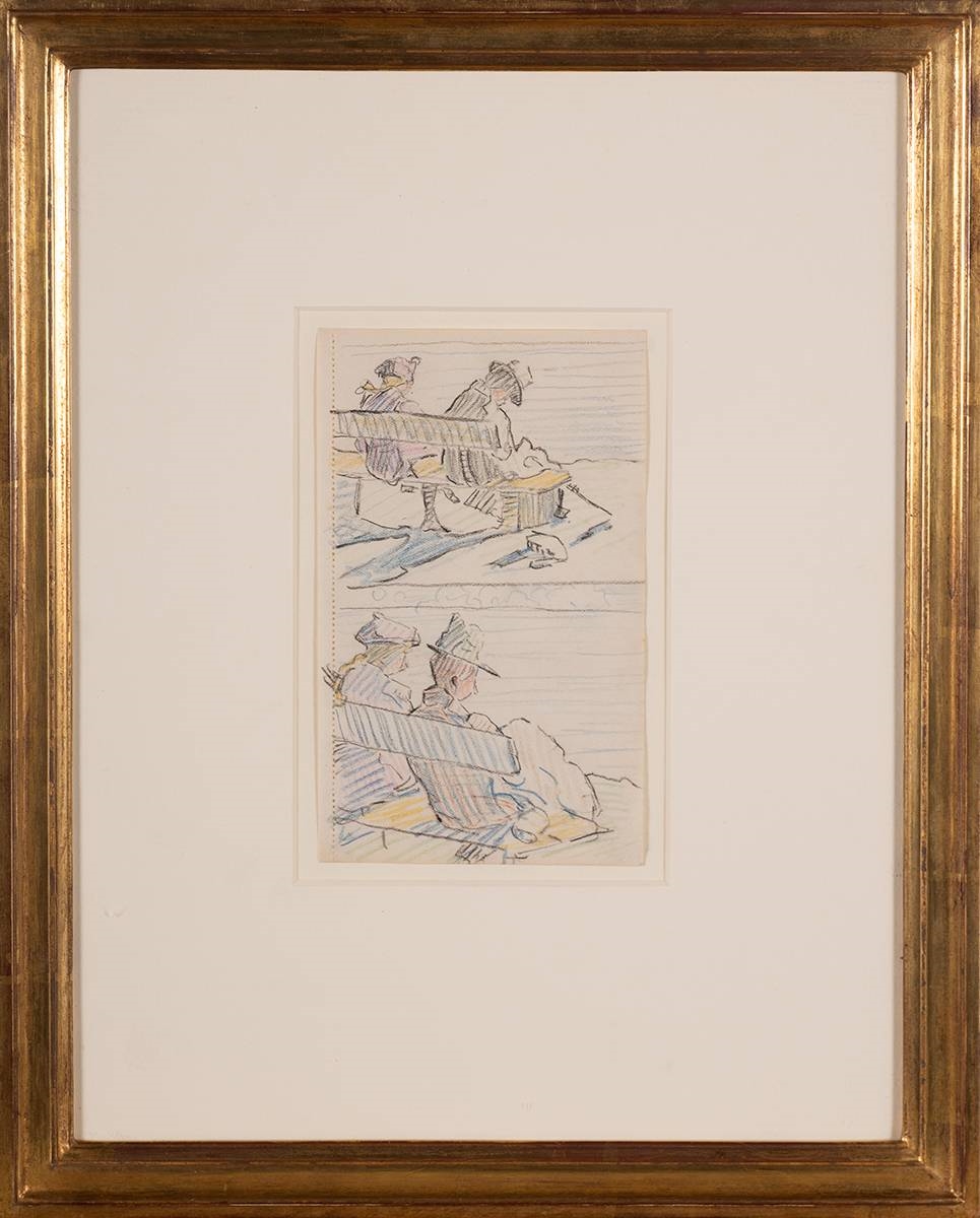 Mary Swanzy | TWO LADIES BY THE SEA | MutualArt