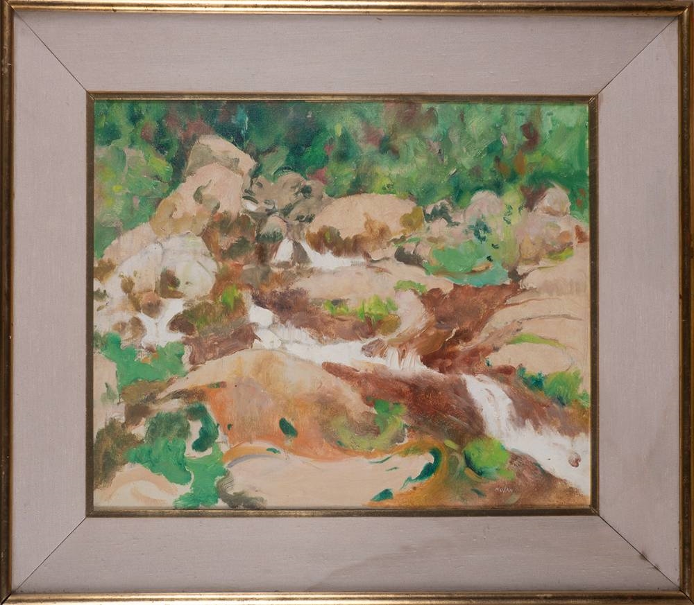 James Nolan | RIVER SCENE | MutualArt